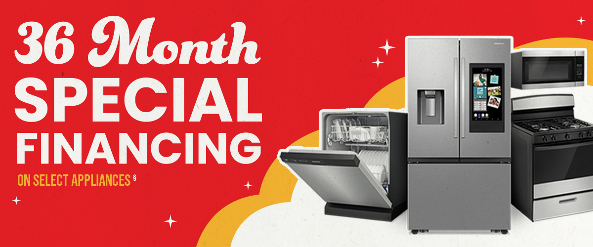 Appliance, TV, Mattress, Electronics, and Furniture Store