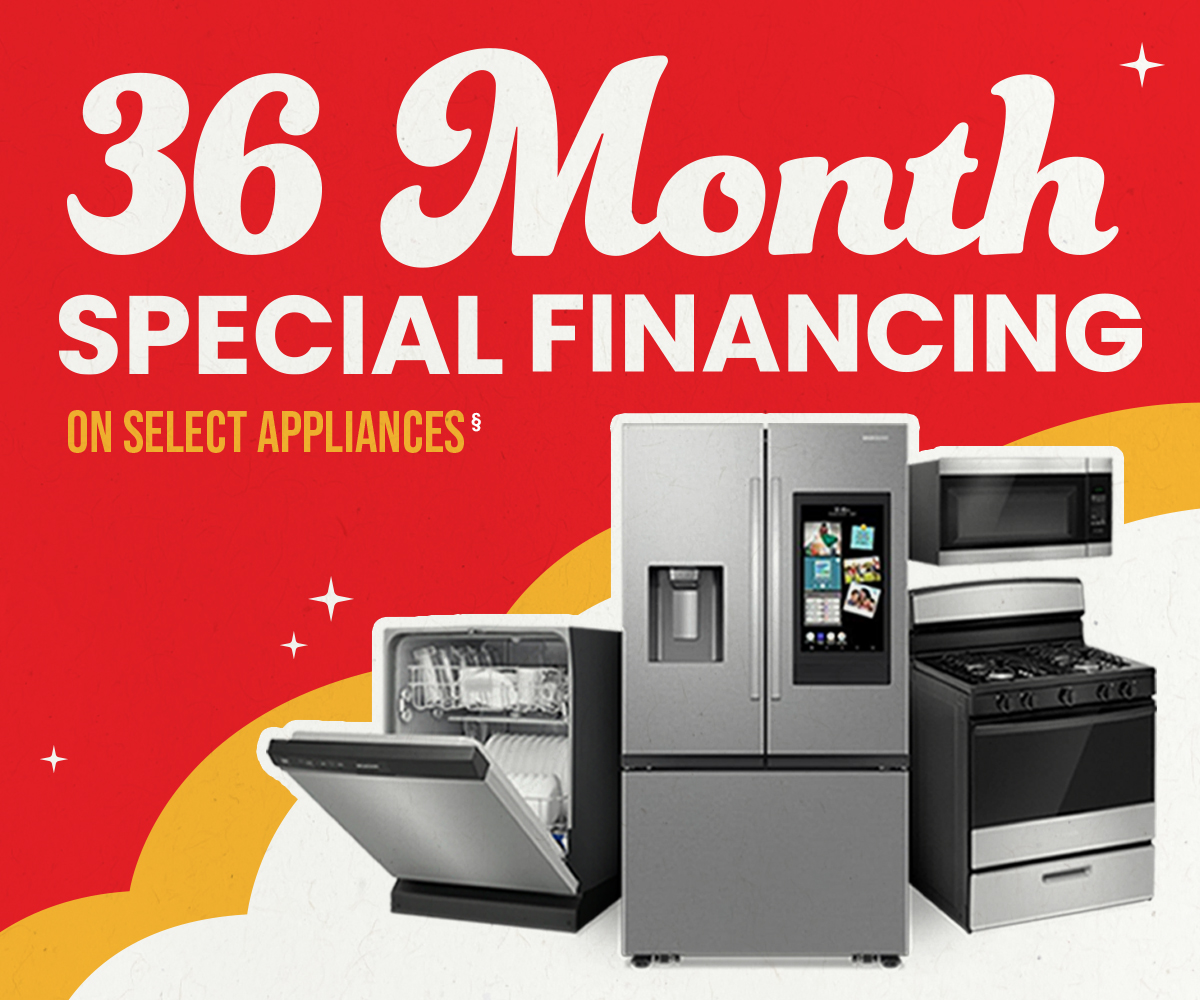 Appliance, TV, Mattress, Electronics, and Furniture Store